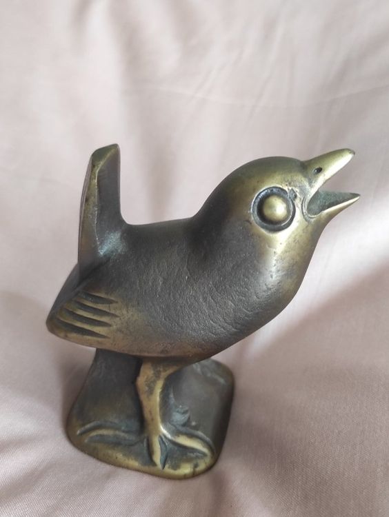 BAG TURGI Vogel Skulptur aus Bronze /sculpture oiseau bronze | Kaufen auf Ricardo