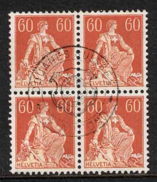 1933 Helvetia Nr. 140z (geriffelt) im 4er-Block ʘ (Neu (gemäss Beschreibung)) in Nuglar für CHF ...