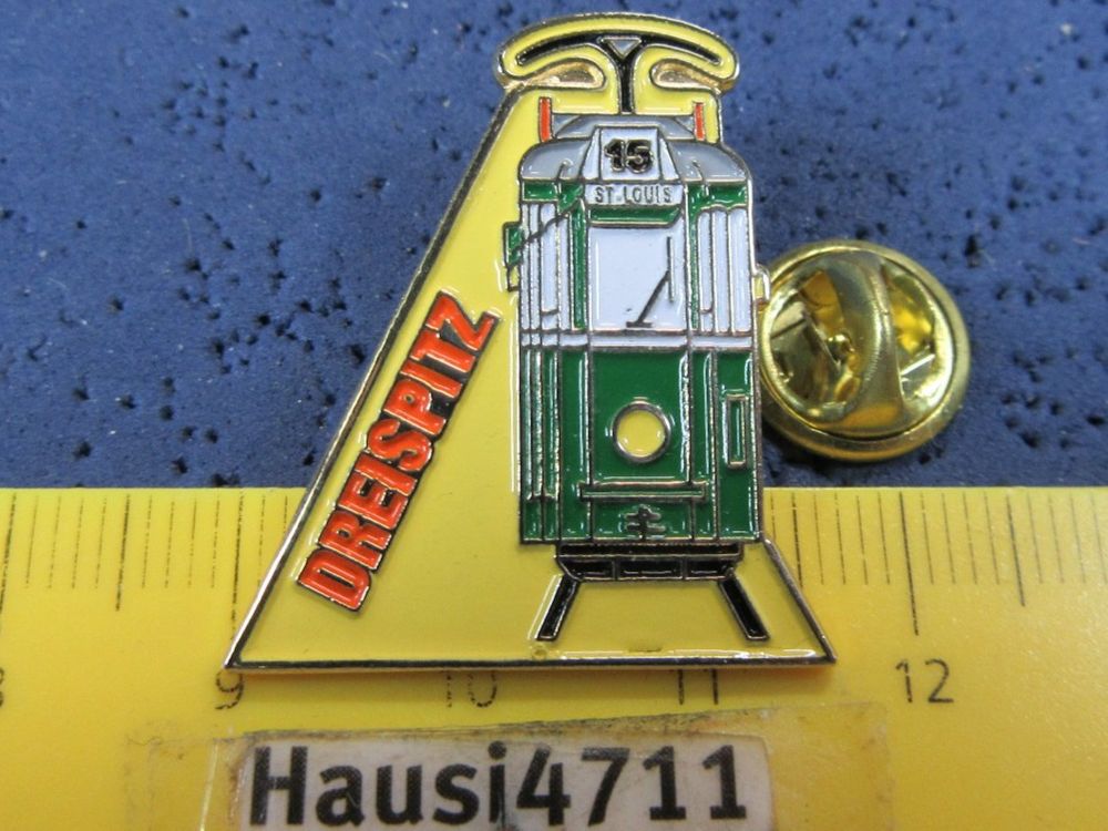 PIN BASEL TRAM GRÜN INTERNATIONAL DREISPITZ ST.LOUIS | Kaufen auf Ricardo