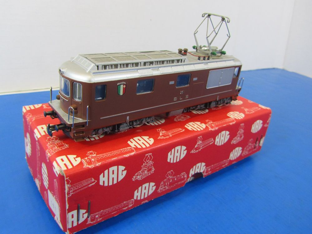 HAG H0, Guss E-Lok 181, BLS 261, Re4/4, Gleichstrom. (Gebraucht) in St ...