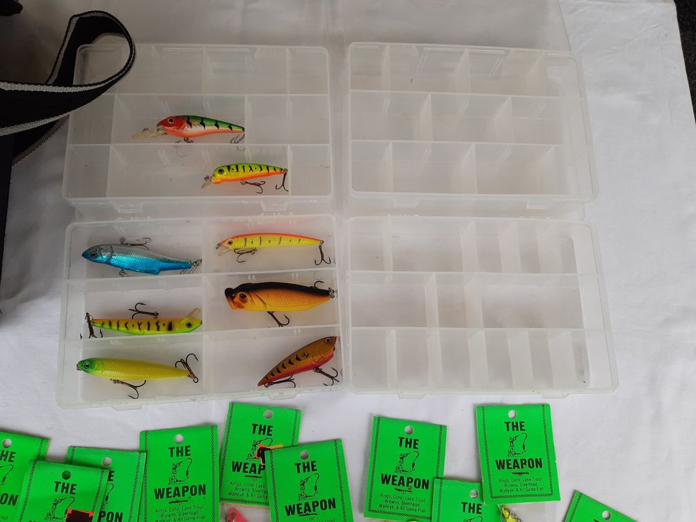 4 TACKLE BOXEN , Wobbler , und aus den USA ,, The WEAPON ,, | Kaufen ...