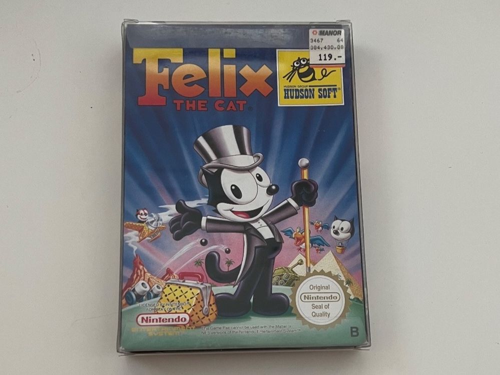 Felix the Cat - NES Pal B in OVP | Kaufen auf Ricardo