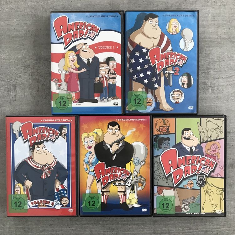 AMERICAN DAD / VOLUME 1 bis 5 | Kaufen auf Ricardo
