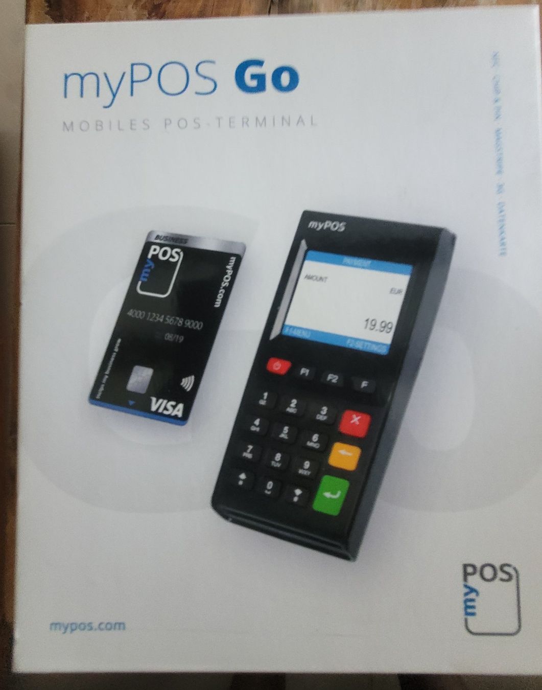 MyPOS Go mobile POS terminal - Brand new in box! (Neu und ...