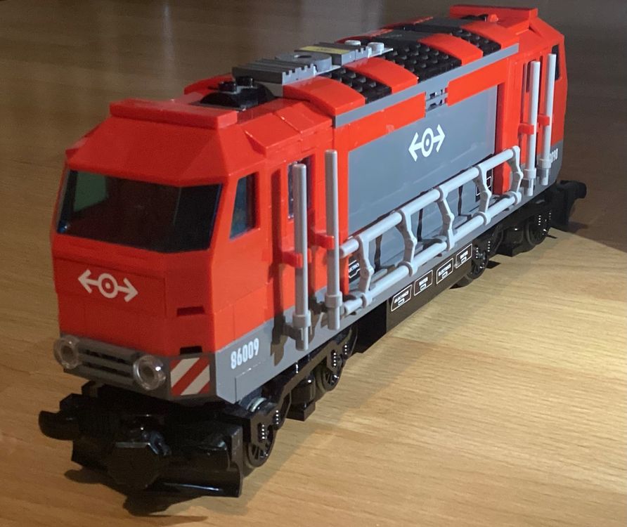 Lego City Lok rot Diesellok aus Set 60098 mit Fernbedienung (Gebraucht ...