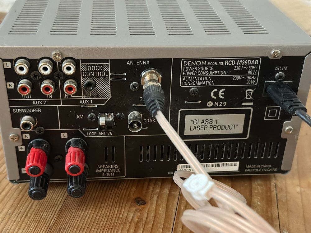 Denon RCD-M38DAB (Gebraucht) in Affoltern am Albis für CHF 61 – mit ...