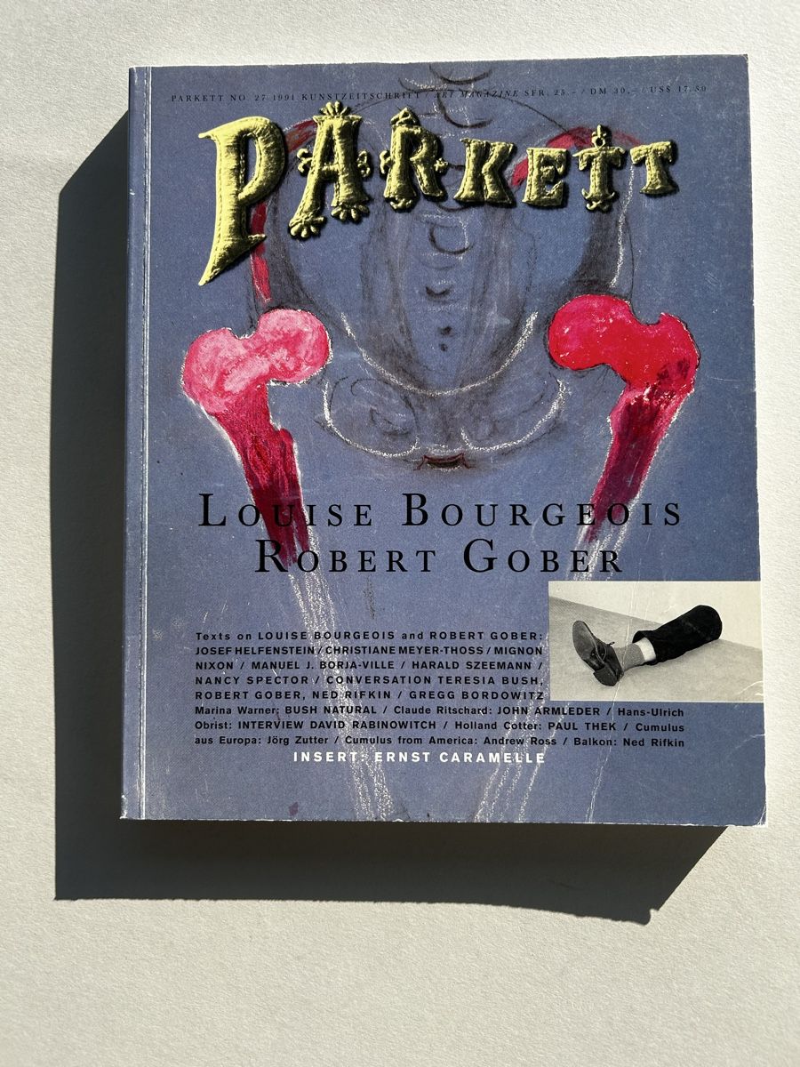 Parkett Art Magazine, Louise Bourgeois, Robert Gober 49 (Gebraucht) in ...