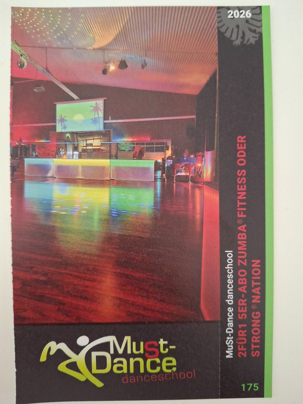 2 für 1: Must-Dance 5er-Abo Zumba/Strong Nation! Aarau (Neu (gemäss ...