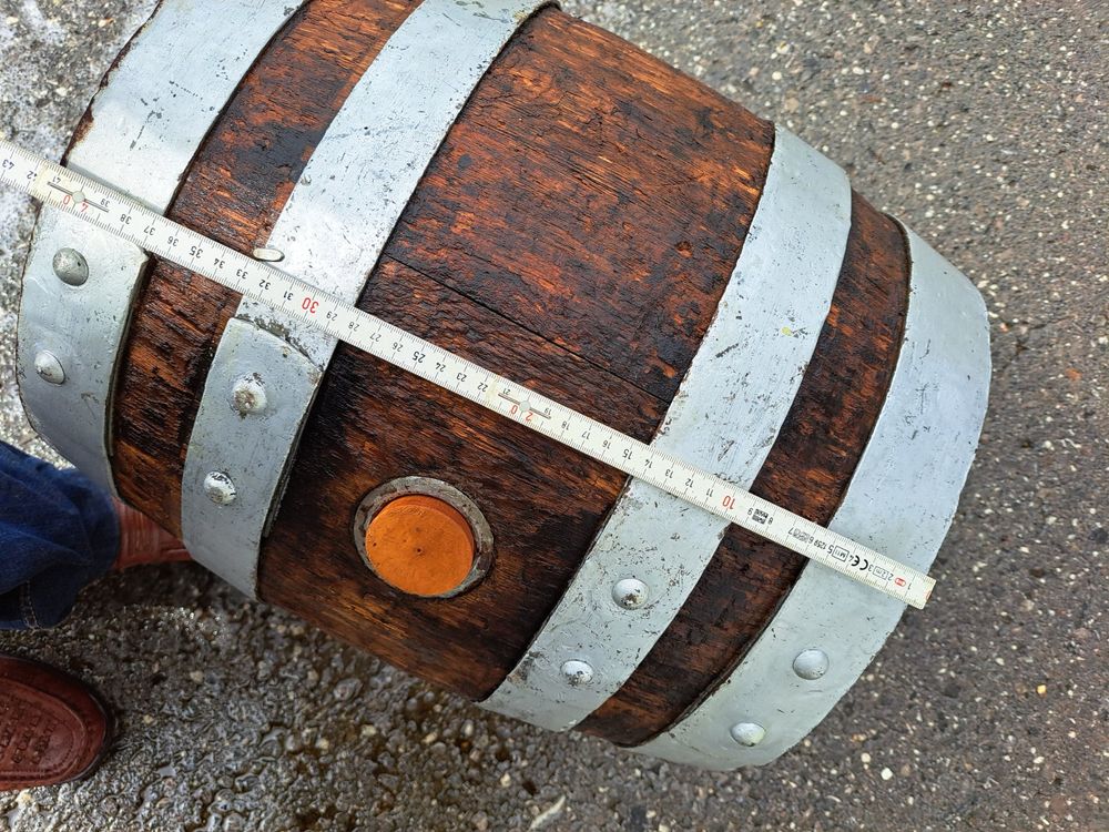 Fass Nr. 14357, Holzfass, Bierfass, Hocker, Decko (Gebraucht) in St ...