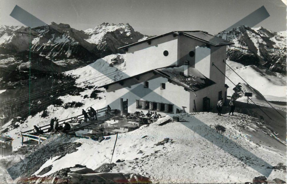 Verbier les Attelas téléphérique 1966 ancienne carte postale (D ...