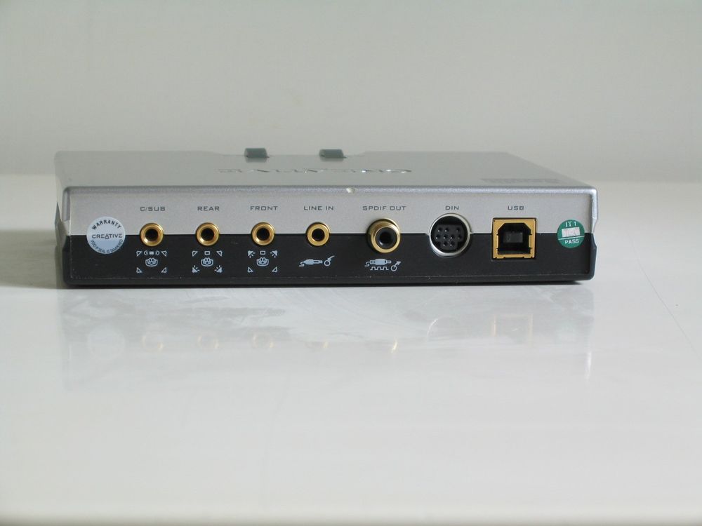 Creative Sound Blaster 24-bit 48kHz USB External Sound Card (Gebraucht ...