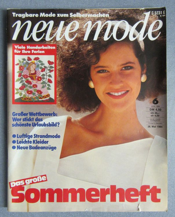 neue mode - Mode zum Selbermachen - mit Schnittbogen (Gebraucht) in ...