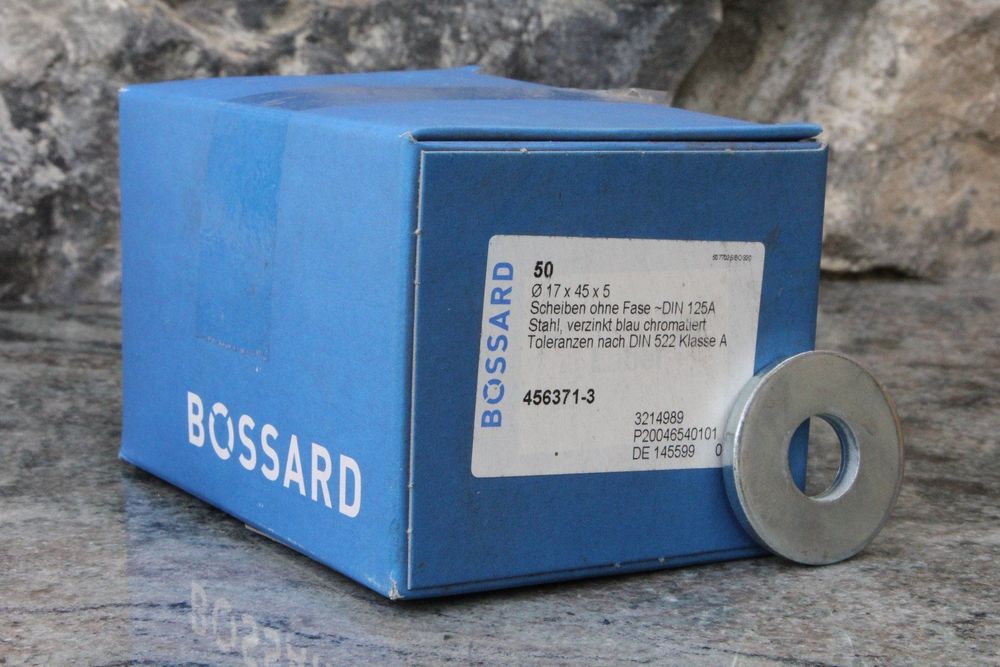 Bossard Scheiben ohne Fase 17x45x5, Stahl verzinkt | Kaufen auf Ricardo