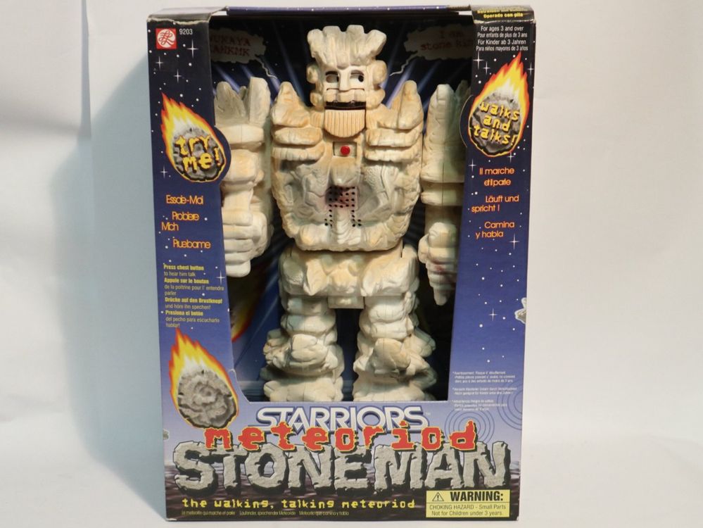 Grosser Roboter Starriors Meteorit Stoneman Robot 1999 (Defekt) in für ...