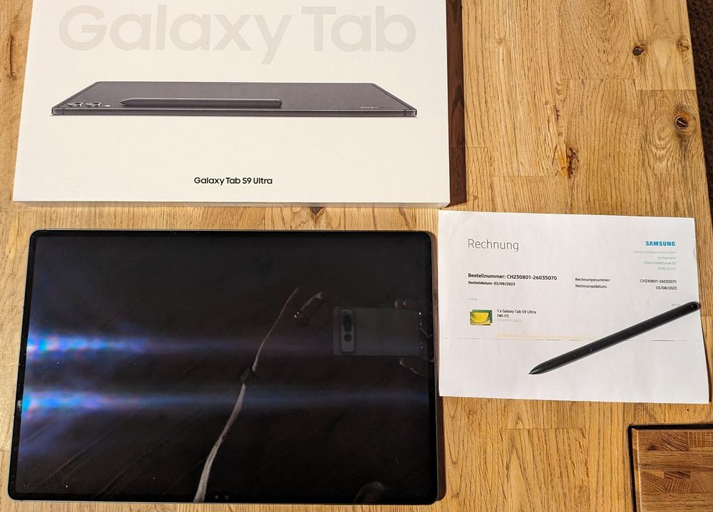 Samsung Galaxy Tab S9 Ultra Black 512GB Neu! (Neu und originalverpackt ...