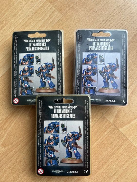 Ultramarines 40k Warhammer 40,000 Ultramarines Upgrade Bits – Space ...