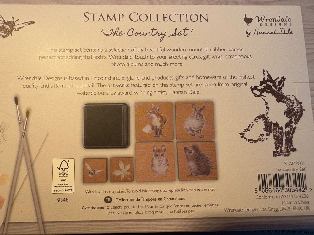 Wrendale Designs: Stempelset "The Country Set" - Neuwertig! (Neu und ...