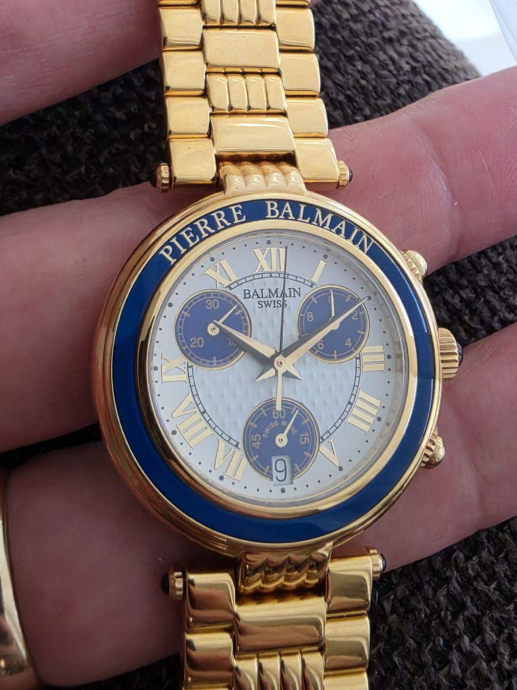 Pierre Balmain Montre Femme Chronographe, État Top! (D'occasion) à ...