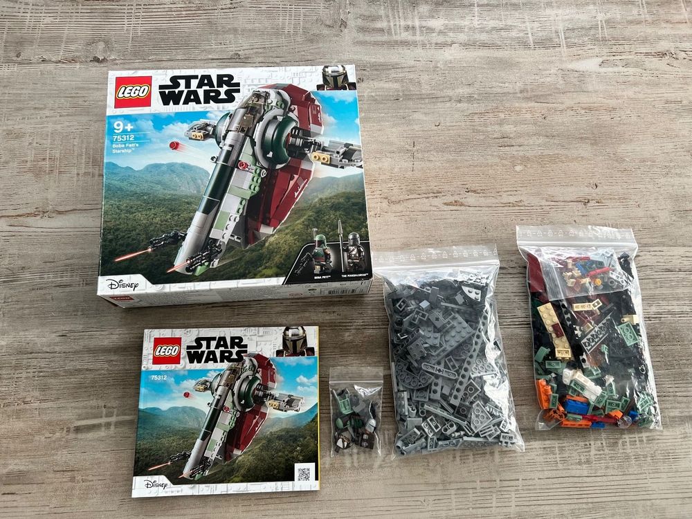 LEGO Star Wars 75312 - Boba Fetts Starship (Gebraucht) in Wolfwil für ...