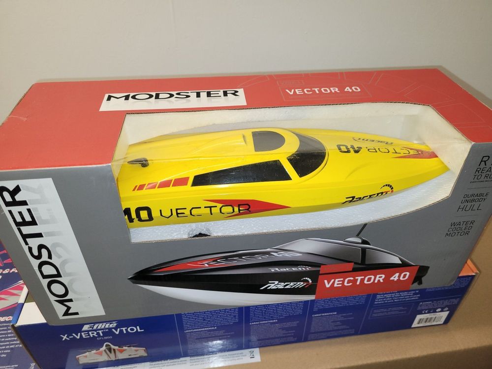 Modster Vector 40 PNP. Speedboot, Neu+OVP. (Neu und originalverpackt) in Winterthur für CHF 25 ...