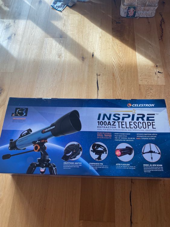 Celestron Inspire 100 AZ telescope | Kaufen auf Ricardo