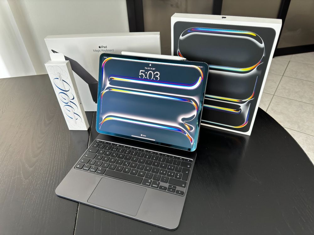 MINT iPad Pro 2024 NanoTexture (SB/ 1TB) + Keyboard + Pencil | Kaufen ...