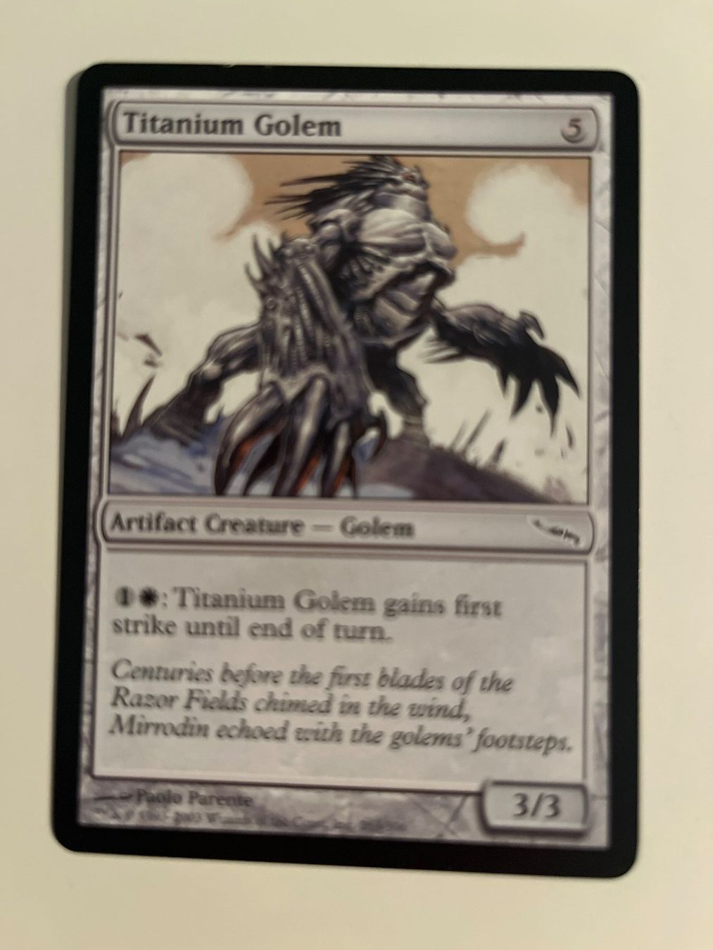 1 x Titanium Golem - Magic: The Gathering - MtG (Gebraucht) in Kriens ...