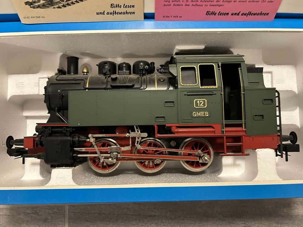Märklin 5702 Spur 1 Dampflokomotive GMEB 12 (Gebraucht) in Reitnau für ...
