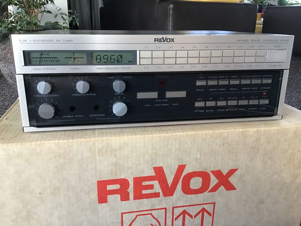 Revox B261 FM Tuner (Gebraucht) in Kesswil für CHF 89 – mit Lieferung ...