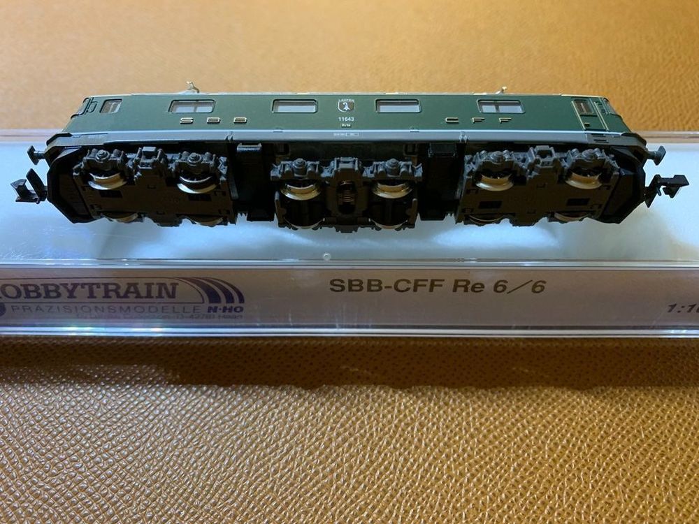 Hobbytrain/Kato N 10150 Re 6/6 11643 SBB (Neu und originalverpackt) in ...