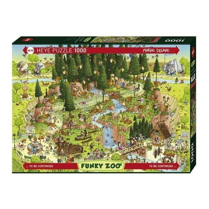 2 x Heye Funky Zoo Puzzles 1000 (Gebraucht) in Zweidlen für CHF 19 ...