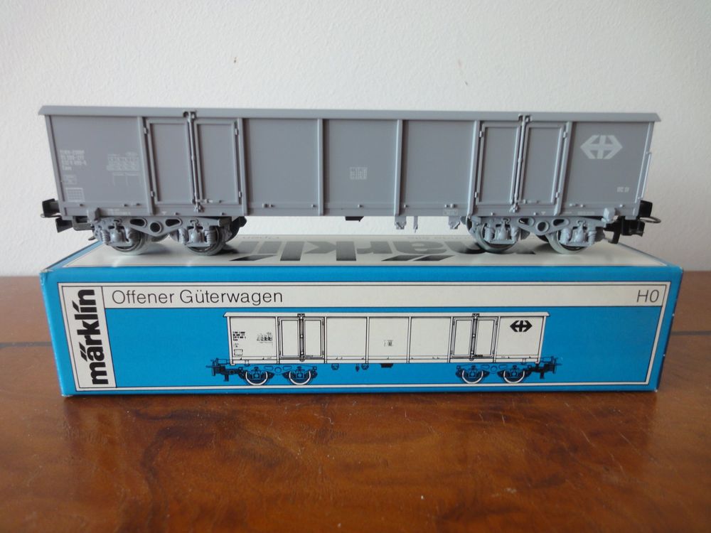 Märklin - SBB offener Güterwagen, grau, 4689 (Gebraucht) in Winterthur ...