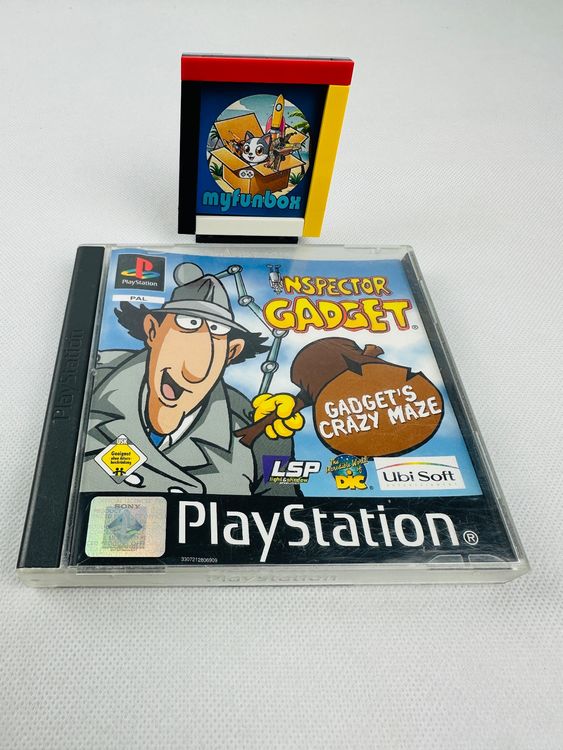 Playstation 1 PS1 Inspector Gadget Gadget´s Crazy Maze CIB (Gebraucht ...