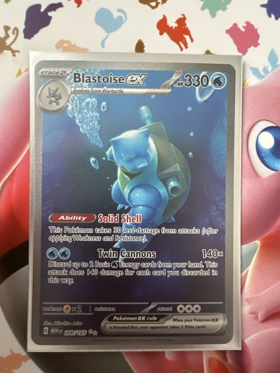 Blastoise ex 151 (Neu (gemäss Beschreibung)) in Sonceboz-Sombeval für ...