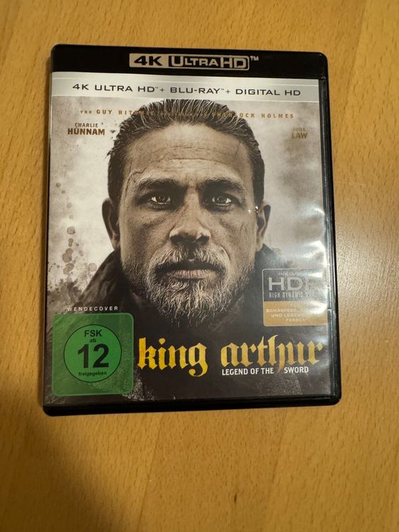 King Arthur Legend of the sword 4k UHD Blu Ray (Gebraucht) in ...
