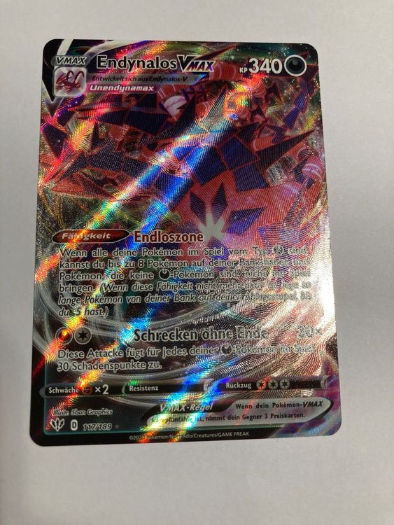 Pokemon Endynalos VMax Fullart | Kaufen auf Ricardo