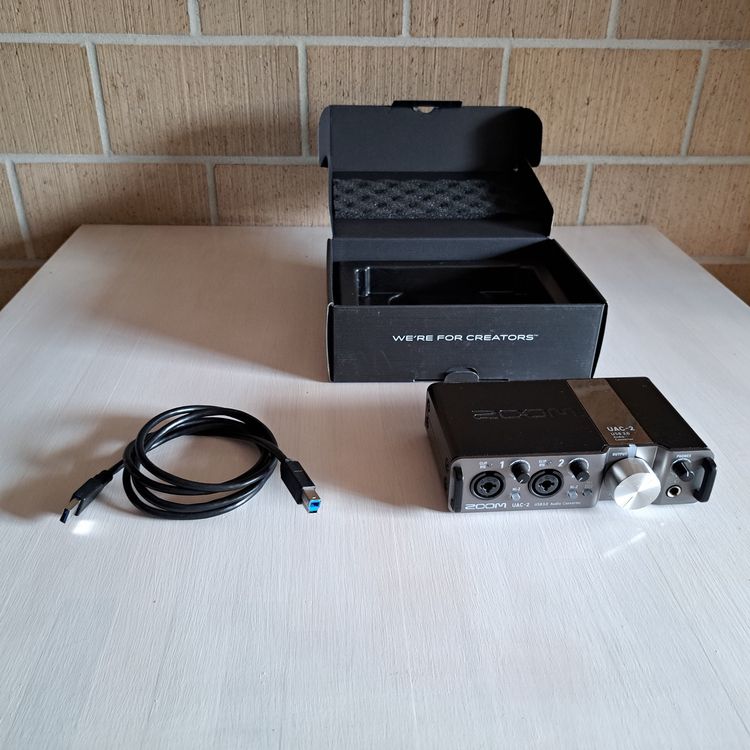 Zoom UAC-2 Audiointerface 24 Bit / 192 kHz, USB-3.0 (Gebraucht) in ...