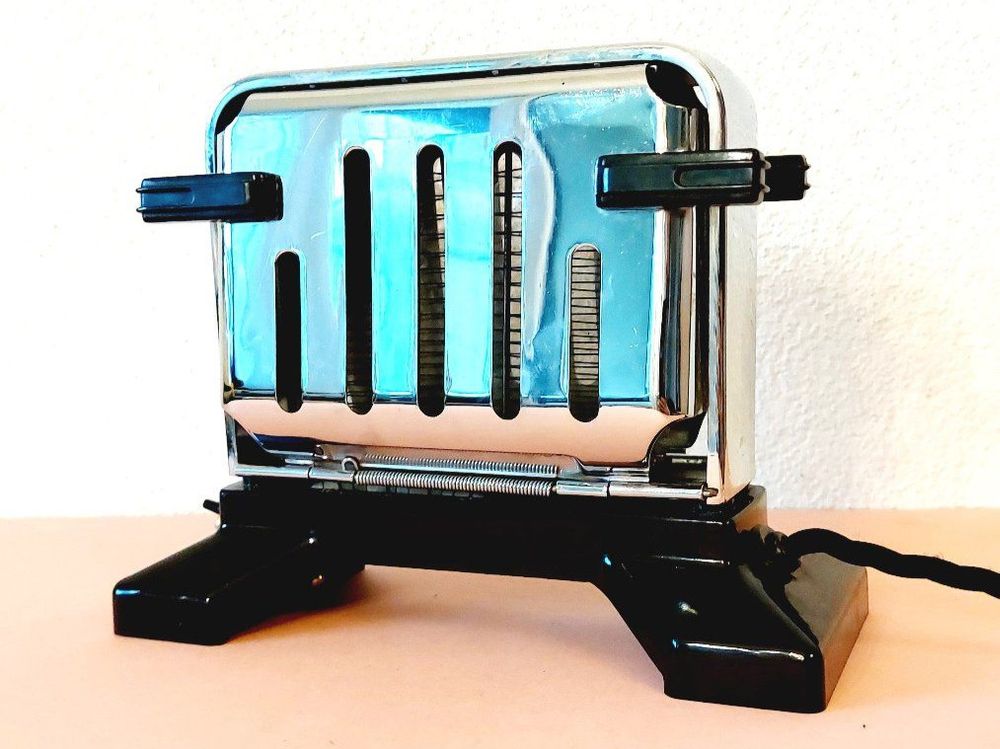 Vintage Swiss Design Toaster Maxim (Stil Jura Art Deco) | Kaufen auf ...