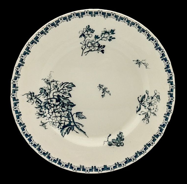 Sarreguemines U & C Linné Jugendstil Platte plat Ø 29 cm | Kaufen auf ...