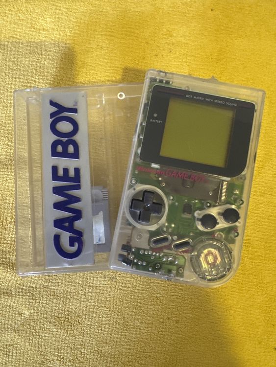 Game Boy Transparent in Sammelzustand in Original Box (Gebraucht) in ...
