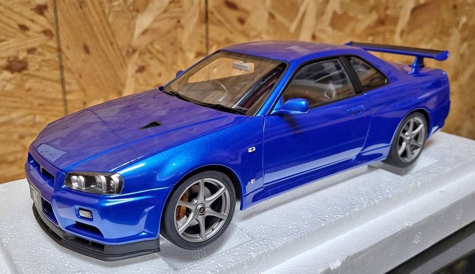 1:18 Autoart Nissan Skyline GTR R34 (Gebraucht) in Delémont für CHF 160 – nur Abholung auf ...