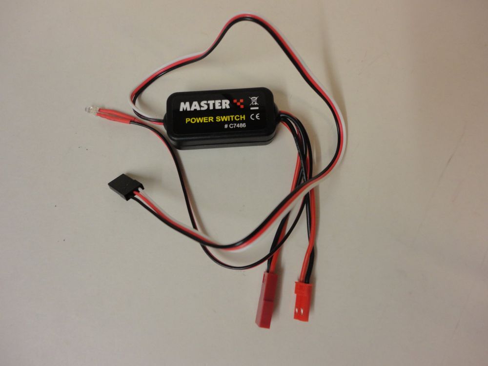 RC Master Power Switch für Modellbau, Power Schalter NEU (Neu und ...