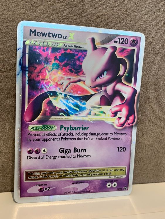 Mewtwo LV.X Promo Holo ENG Pokemon DP28 (Gebraucht) in Fislisbach für ...