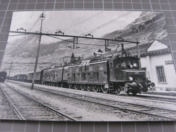AK Bahnhof Airolo mit Zug (Neu (gemäss Beschreibung)) in Malters für CHF 20 – mit Lieferung auf ...