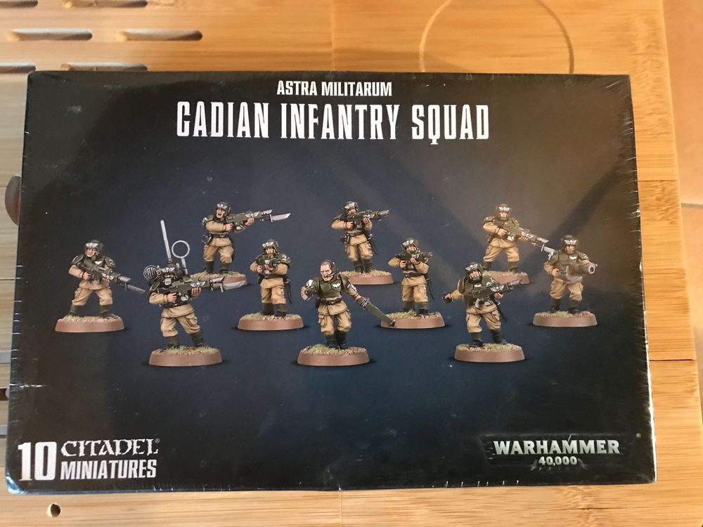 Warhammer 40000 Cadian Infantry Squad NEU | Kaufen auf Ricardo