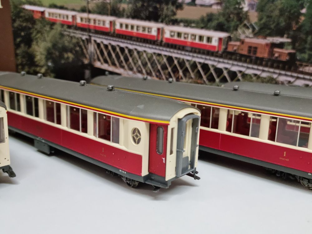 Bemo 3272/S RhB Nostalgiewagen Set (Gebraucht) in Oberbüren für CHF 116 – mit Lieferung auf ...