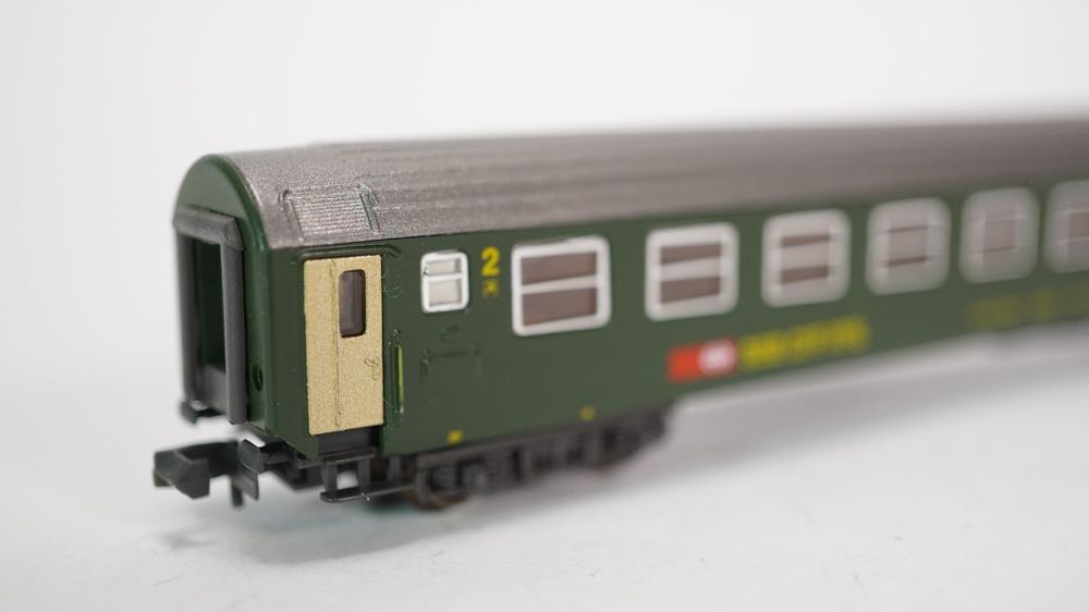 e37 Spur N Hobbytrain SBB RIC Personenwagen neues Logos (Gebraucht) in ...