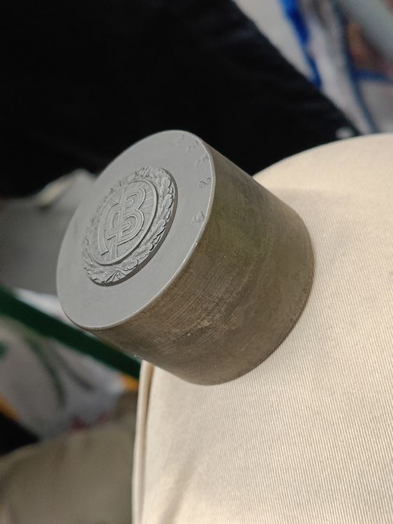 Antiker massiver Drucker Stempel / FC Bern 1894 / nummeriert | Kaufen ...