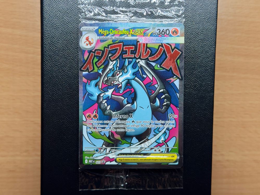 Méga-Dracaufeu X ex (MEP 023) & Plumeline ex (MEP 024) PROMO (D ...