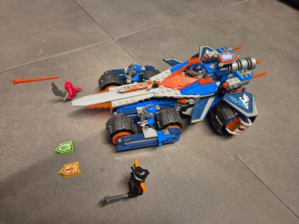 Lego Nexo Knights, Clay's Rumble Blade, (70315) (Gebraucht) in Heitenried für CHF 30 – mit ...